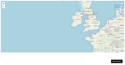 React Leaflet Control Example Codesandbox