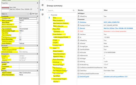 Solved How To Get All Instance Parameter Of Door Autodesk Community