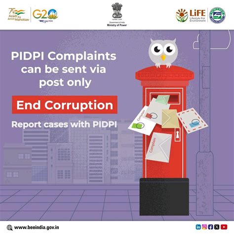 Pidpi Complaints Should Be Sent Via Post Only Bureau Of Energy Efficiency ऊर्जा दक्षता