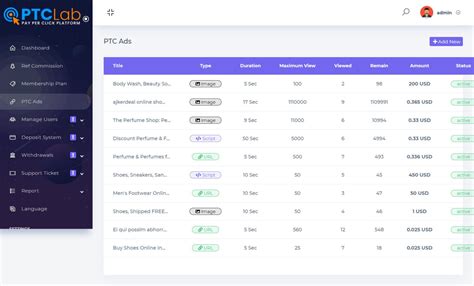 Complete Pay Per Click Platform Script In Php Mysql Free Download Updated Campcodes