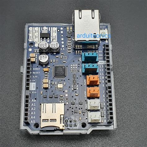 Arduino Ethernet Shield 2 W5500 ของแท้จาก Italy Arduino Raspberry Pi Nodemcu Iot Nvidia