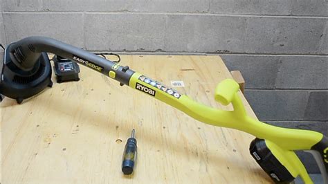 Ryobi One 18v Trimmer Weed Whacker Opening Unboxing And Set Up 2017