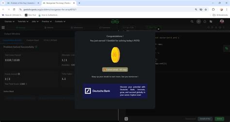 Gfg Potd 100daysofcode 100daysofcodeatchitkara 120daysofcode Gorav Jindal