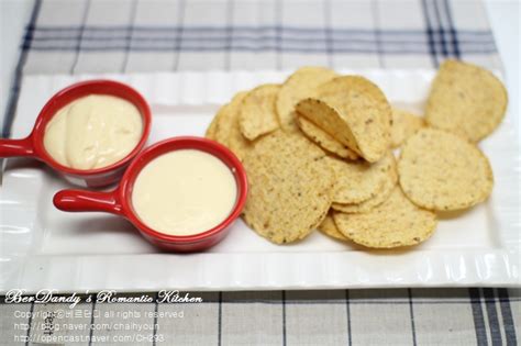 [나초 치즈소스 만들기]치즈크림 나쵸딥소스 네이버 블로그