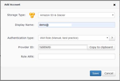 Create IAM Role For Amazon S Account