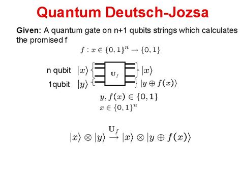Quantum Computing Lecture 4 Quantum Algorithms Dave Bacon