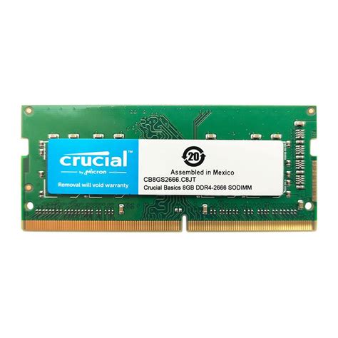 Memoria 8gb Ddr4 2666mhz Crucial Cb8gs2666 Notebook Bftech A Sua Loja De Informática