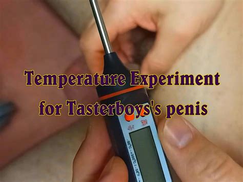Tasterboy S Penis Hitting Temperature Experiment ThisVid