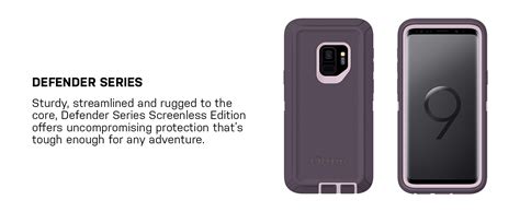 Amazon Com Otterbox Samsung Galaxy S Defender Series Case Black Rugged Durable With