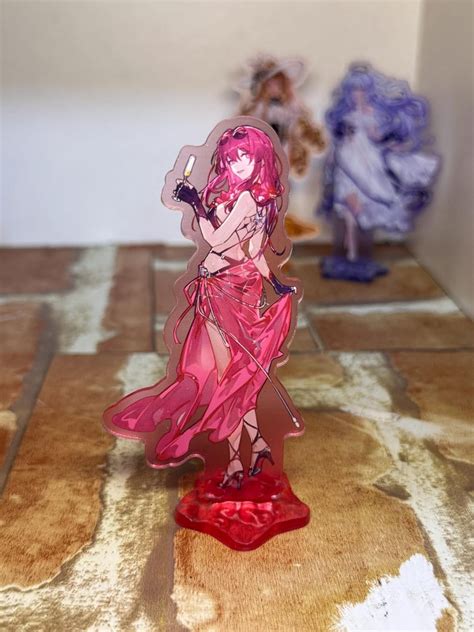 Honkai Star Rail Genshin Impact Swimsuit Bikini Acrylic 4 Inch Kafka Firefly Acheron Navia