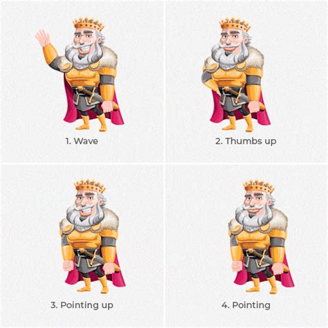 Handsome King Cartoon Animated S Graphicmama