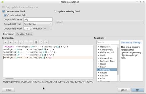 Convert Points To Polygons In Qgis Geographic Information Systems