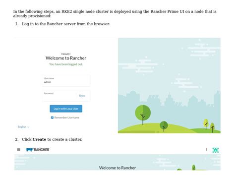 Installing A Kubernetes Workload Cluster Using The Rancher Prime Ui