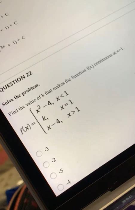 solved 1 c 1 c 3x question 22 x 1 solve the