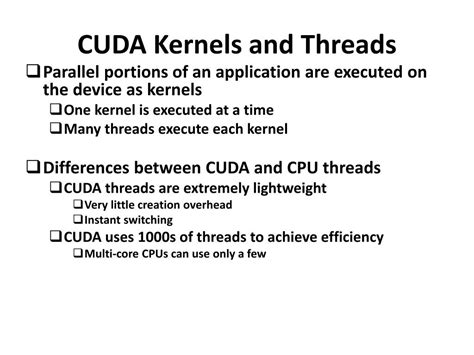 Ppt Cuda Programming Powerpoint Presentation Free Download Id3305664