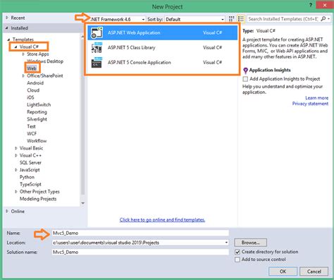 ASP NET Criando sua primeira aplicação ASP NET no VS