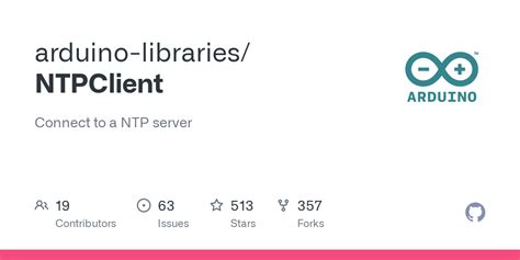 Github Arduino Libraries Ntpclient Connect To A Ntp Server