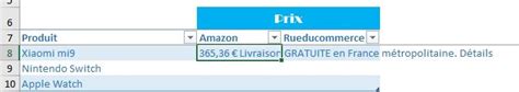 Comment Récupérer Des Informations Depuis Internet Sur Excel Et Sans Macro Vba Et Créer Un