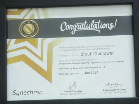 Shruti Chintawar On Linkedin Training Human