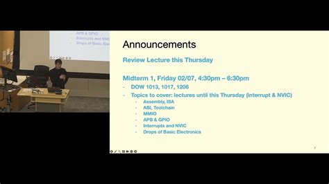 eecs 373 winter 2025 lecture 8 timer youtube