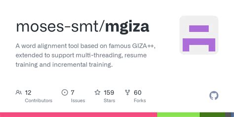 Github Moses Smtmgiza A Word Alignment Tool Based On Famous Giza Extended To Support
