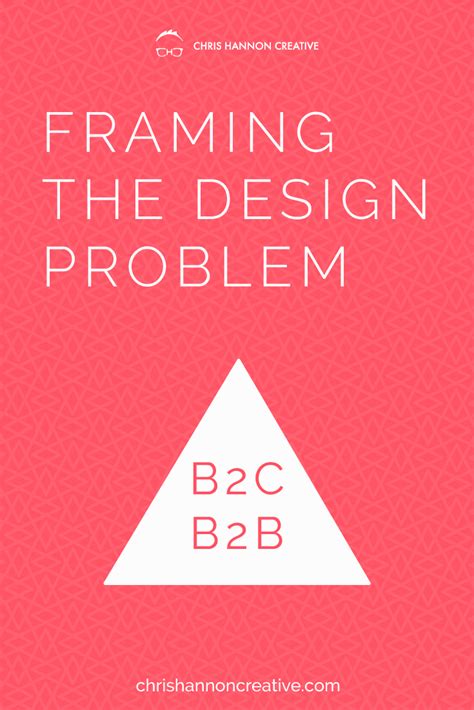 Framing The Design Problem Chris Hannon Creative