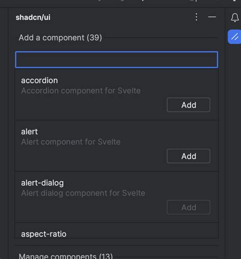 Shadcn Ui Components Manager Intellij Ides Plugin Marketplace