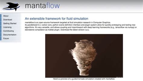 Mantaflow Tensorflow Tutorials Thuerey Group