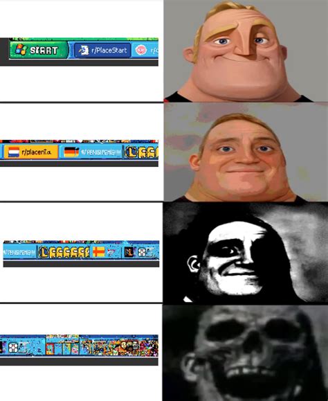 the taskbar becomes uncanny r place