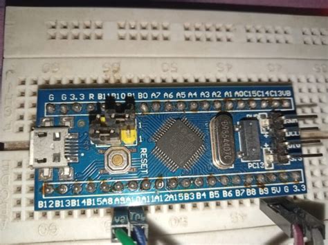 Flashing Stm32f103c8 Board Using Usb Port Stm32 Bootloader
