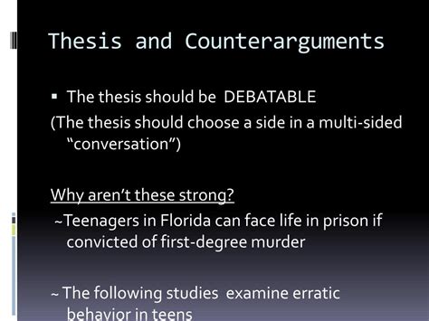 Ppt Expanding Your Position Paper Counter Argument Powerpoint Presentation Id 4245563