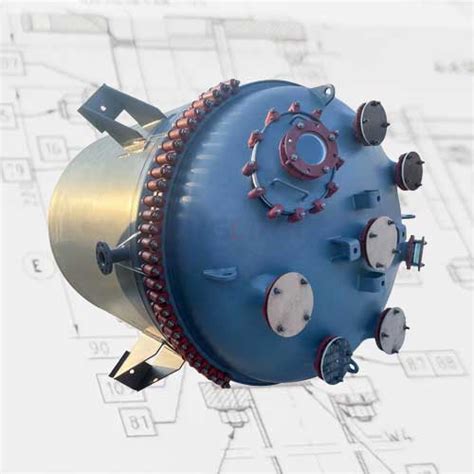 Pfa Ptfe Lined Reactorr Ptfe Lining Reactor For Sulfuric Acid
