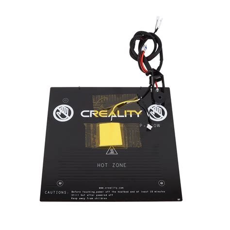 Cama Calefactora Creality 235 × 235 × 3 Mm Cama Caliente Con Cable
