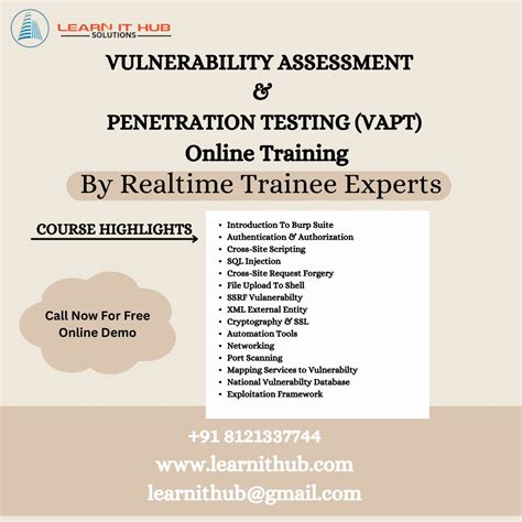 Learn It Hub On Linkedin Online Vulnerabilty Realtime It
