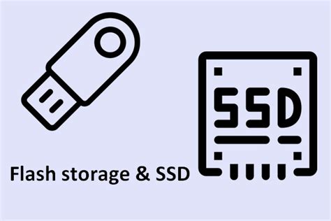 Flash Storage VS SSD Which One Is Better And Which One To Choose