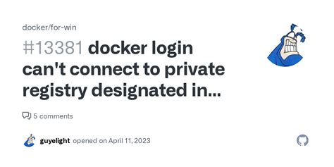 Docker Login Cant Connect To Private Registry Designated In Hosts File