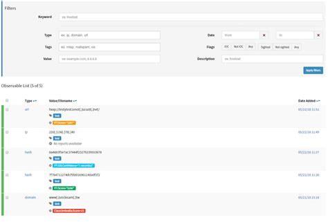Add Filter For Already Analyzed Observables · Issue 516 · Thehive