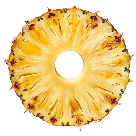 Pineapple Slice Premium Ai Generated Image