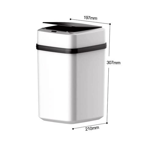 Smart Induction Trash Can Automatic Sensor Trash B Vicedeal