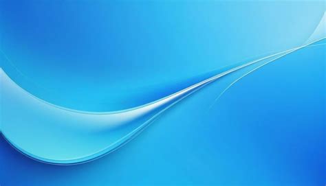 Premium Photo Blue Curve Frame Template Vector