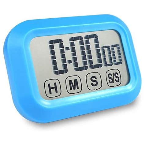 Digital Kitchen Timer Press Screen For Cookingmagnetic Countdown Count