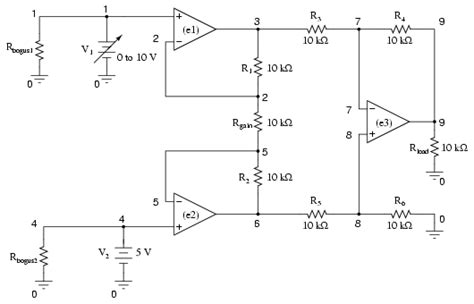 Example Circuits And Netlists Using The Spice Circuit Simulation