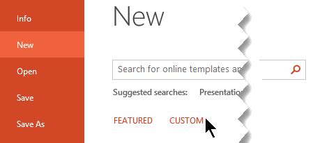 Creating Template In Powerpoint Pulp