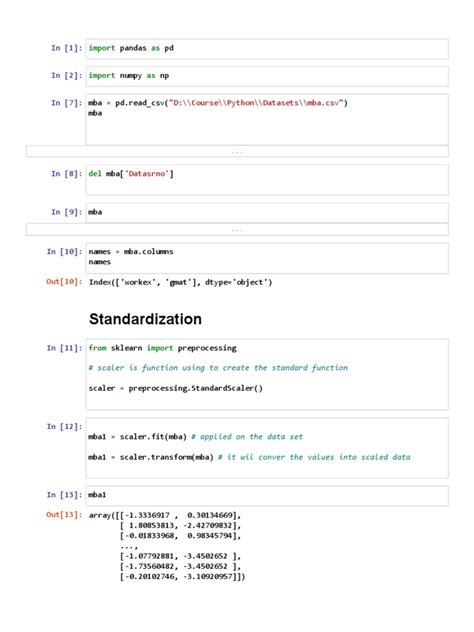 7 Data Transformation Jupyter Notebook Pdf Software Engineering