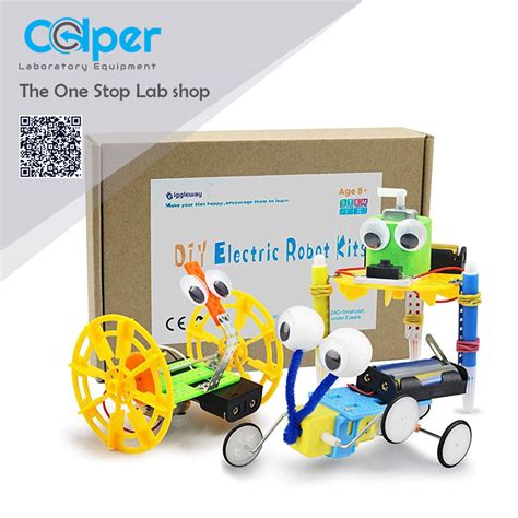 Electric Motor Robotic Science Kits Diy Stem Colper Educational