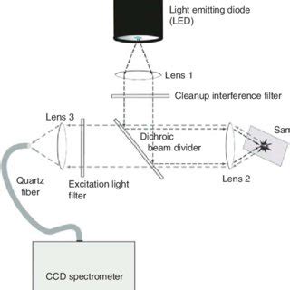 Schematic Of The Optical Set Up Of The Sensor Download Scientific Diagram