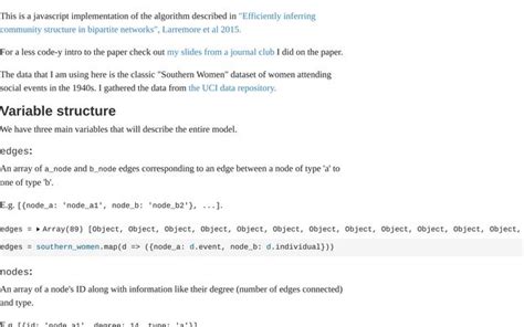 fitting a bipartite stochastic block model bisbm nick strayer observable