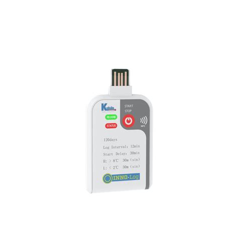 Temperature Data Logger Electronic Device With Button Cell Battery