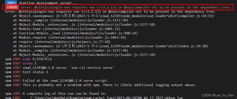 Error Vitejs Plugin Vue Requires Vue ＞ 3 2 13 Or Vue Compiler Sfc To Be Present In The