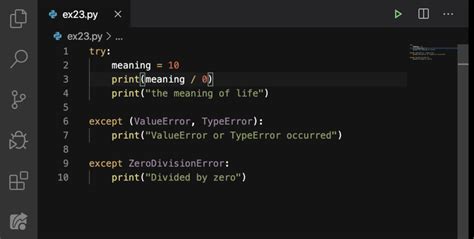 Lesson Exception Handling In Python Beamazedd